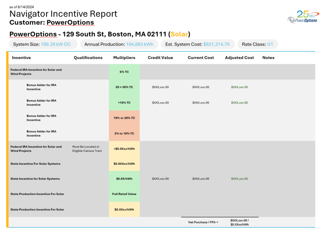 Project Navigator - PowerOptions